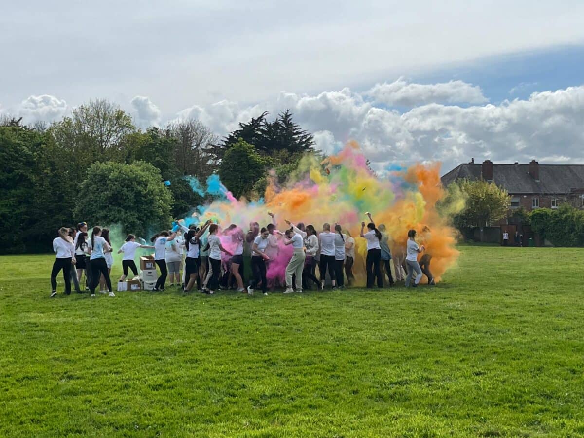 Active School Week- Day 3. Rainbow Run! - Maryfield College